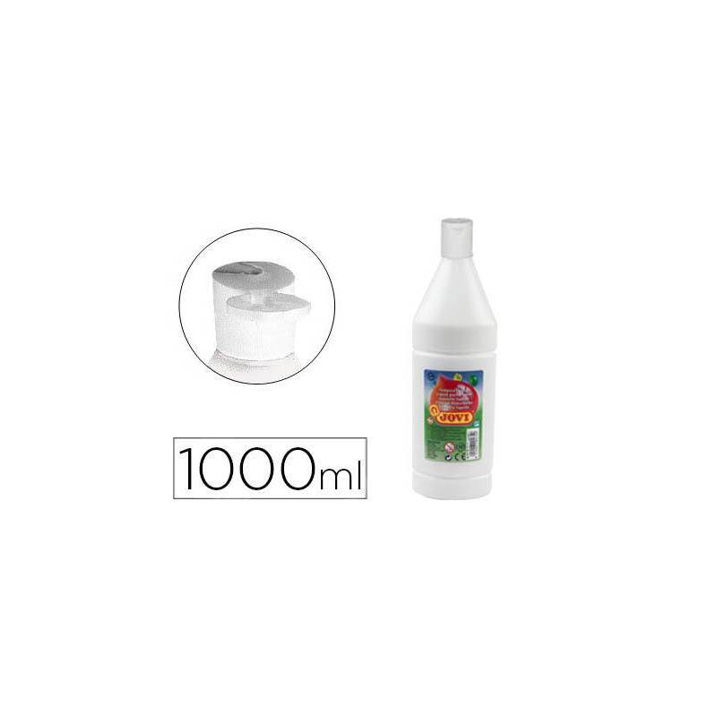 Tempera liquida JOVI color blanco 1000 cc (57425) - Materialescolar.es