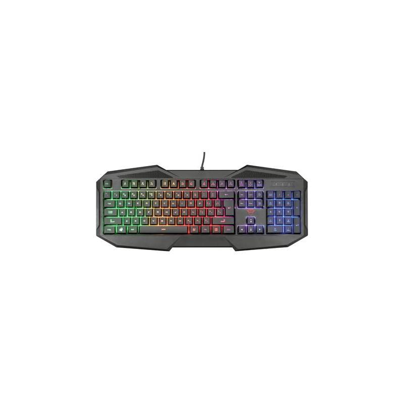 Teclado gaming con cable 1,4 m Marca Trust Gxt 830-RW Avonn (154293)